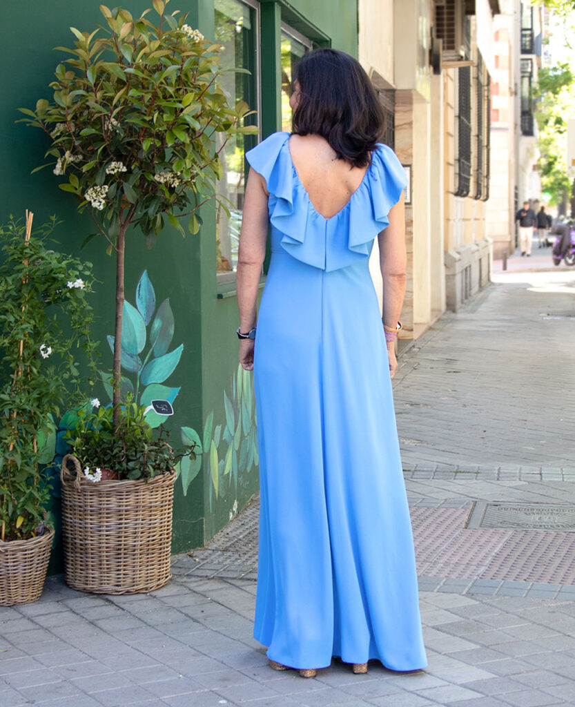 Vestido Nina azul cielo - Barri Twice